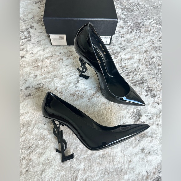 Yves Saint Laurent | Shoes | Opyum 1 Ysl Heel Saint Laurent Pumps In ...